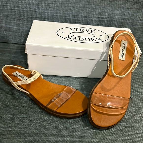 Steve Madden | Shoes | Steve Madden Ariaa Clear Sandal | Poshmark